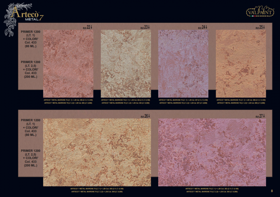 ARTECO 7 Metal - dekorativne-natery.sk